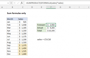 Excel SUMPRODUCT function | Exceljet